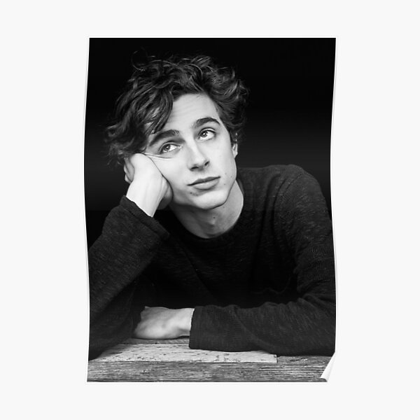 Timothee Chalamet Posters | Redbubble