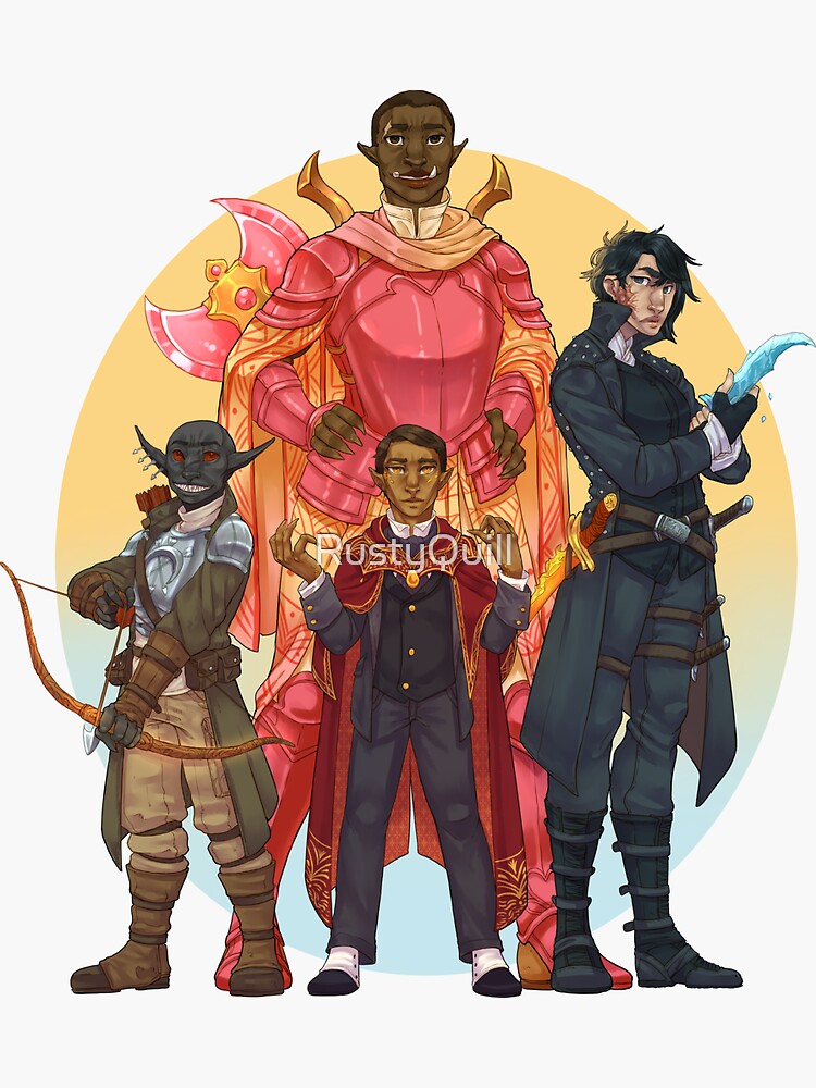 "Rusty Quill Gaming - LOLOMG" Sticker for Sale by RustyQuill | Redbubble