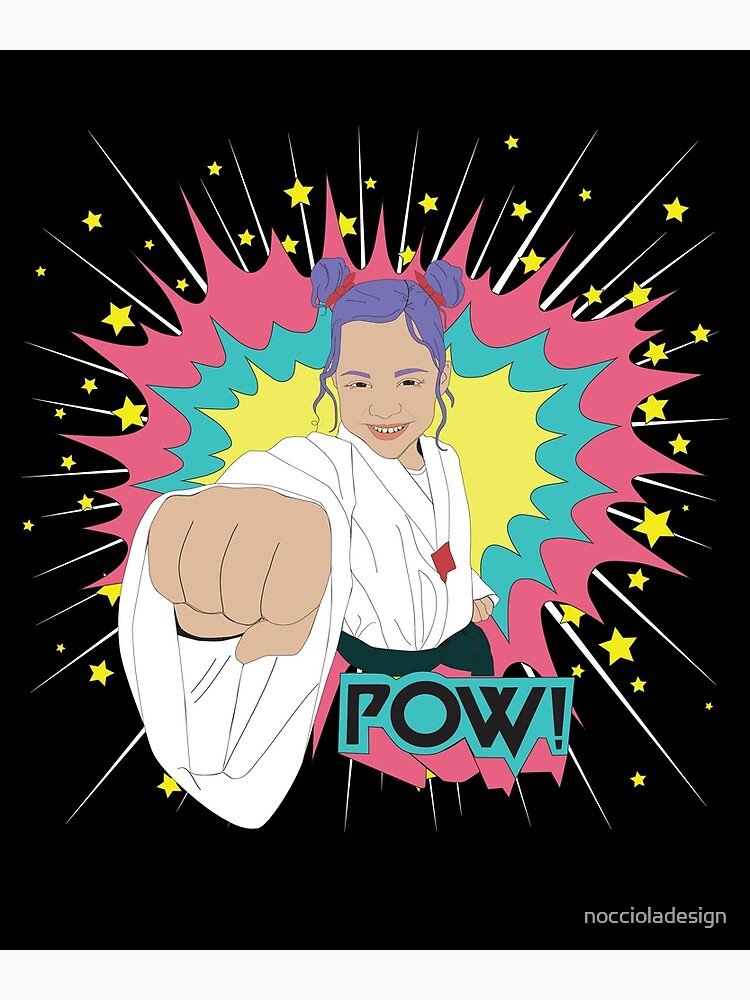"Cartoon Power Pow!" Photographic Print by noccioladesign | Redbubble
