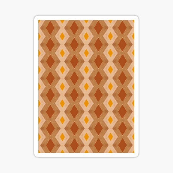"Yellow triangle" Sticker for Sale by Almanzart | Redbubble