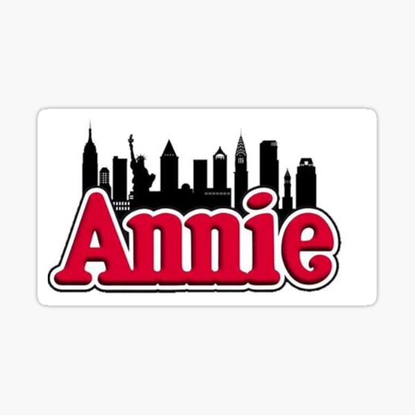 "Annie" Sticker by Izzygarcia | Redbubble
