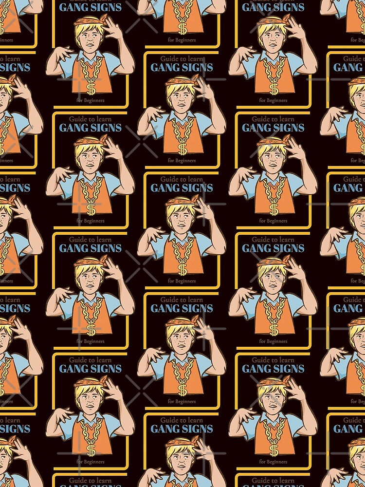 "Guide To Learn Gang Sign" Mini Skirt by darknessjeff86 | Redbubble