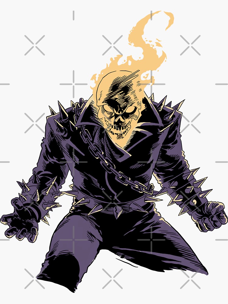 "Ghost rider" Sticker for Sale by Borapronobis | Redbubble