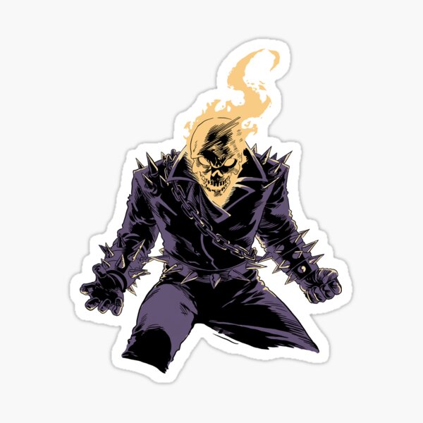 "Ghost rider" Sticker for Sale by Borapronobis | Redbubble