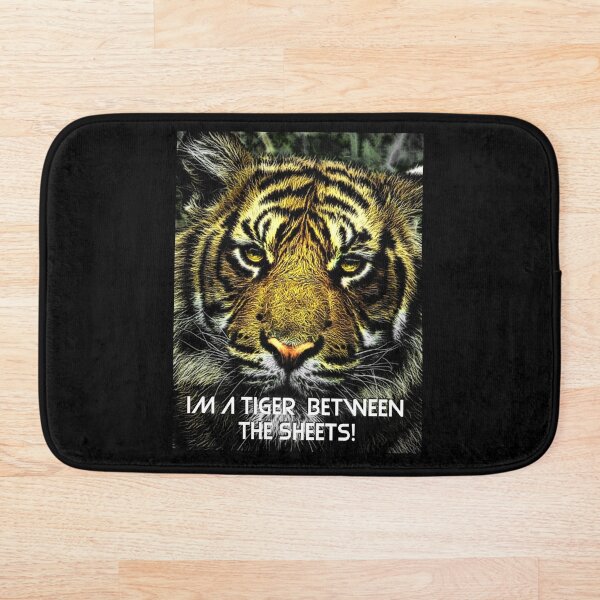 "Ich bin ein Tiger zwischen den Blättern! Ein lustiges Design - und ...