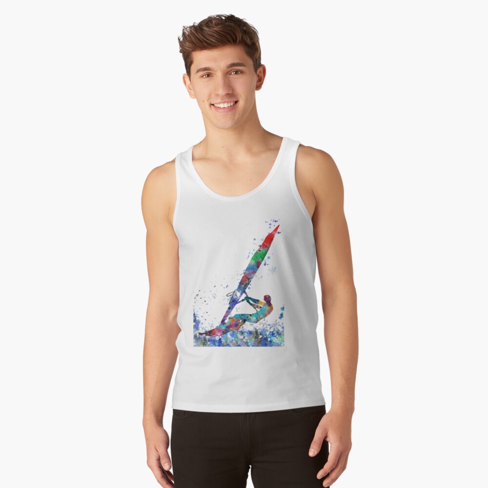 "Windsurfer, windsurfing man" Greeting Card for Sale by Rosaliartbook ...