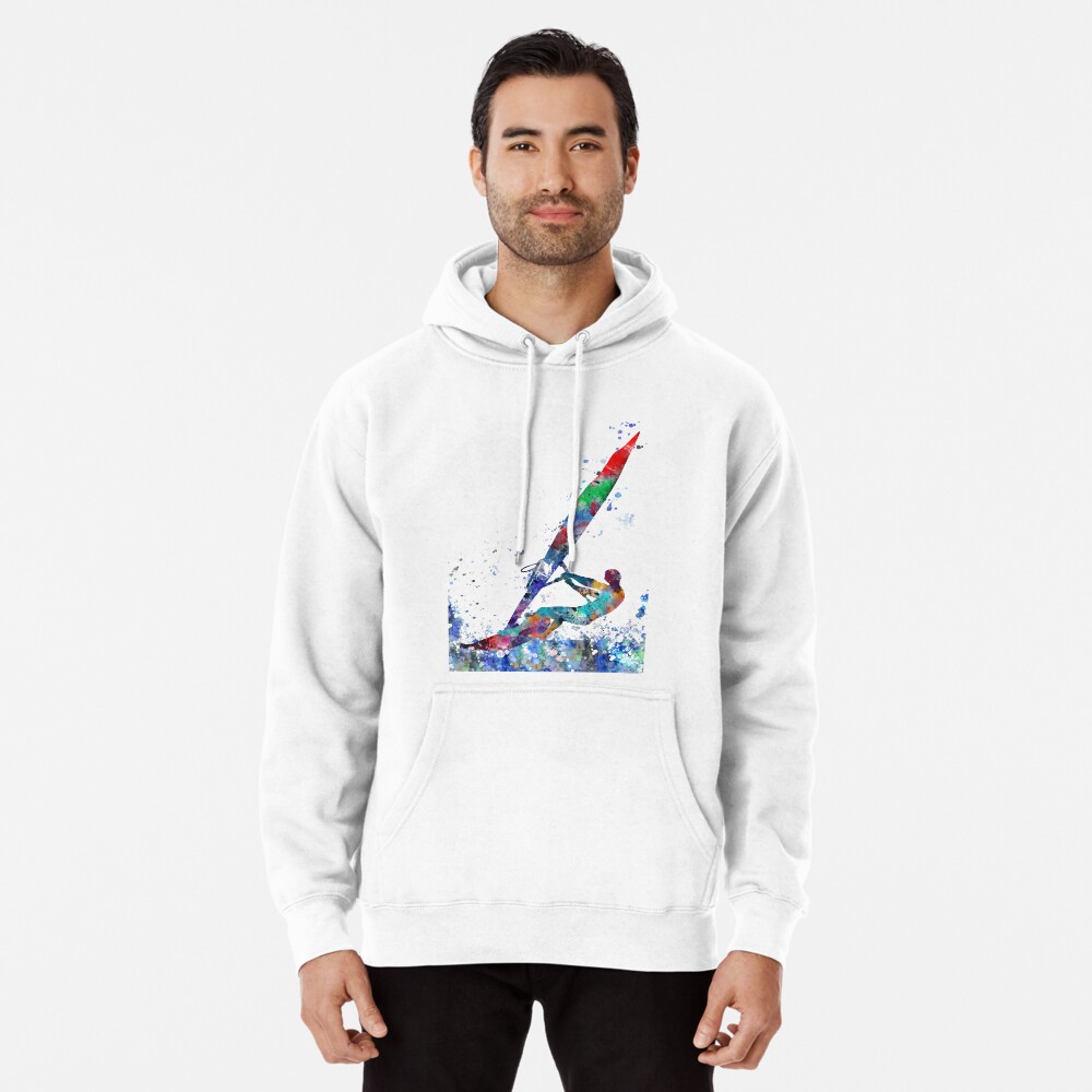 "Windsurfer, windsurfing man" Greeting Card for Sale by Rosaliartbook ...