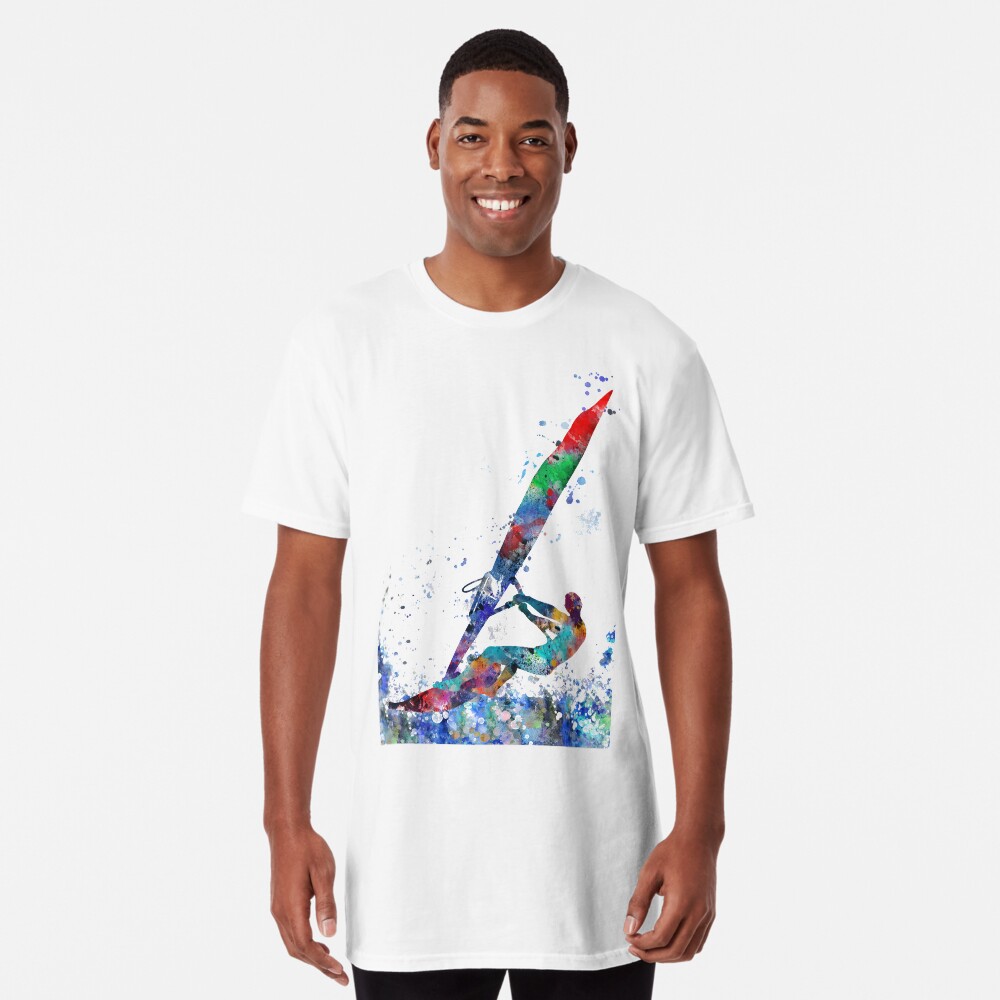 "Windsurfer, windsurfing man" Greeting Card for Sale by Rosaliartbook ...