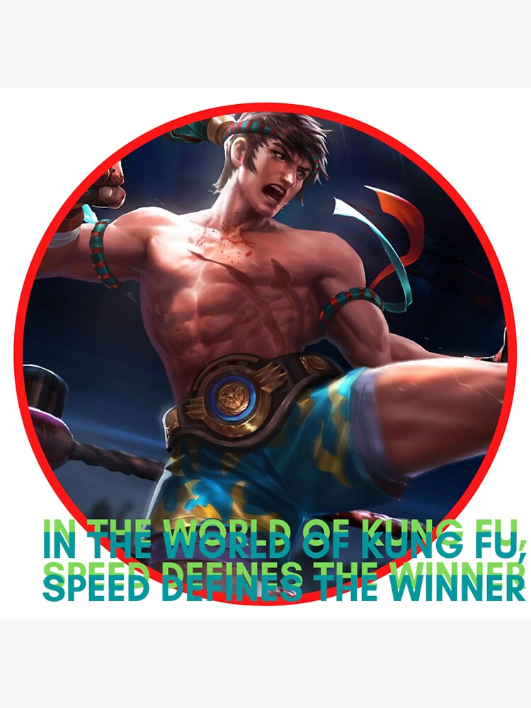 "Chou King of The Fighter Elite Skin Logo" Sticker for Sale by Legends ...