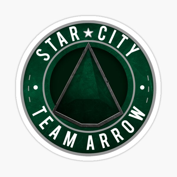 "Star City: Team Arrow " Sticker for Sale by SRRgraphics | Redbubble