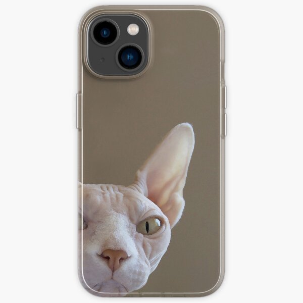 "Hairless Sphynx Cat iPhone Case" iPhone Case for Sale by Glennis ...
