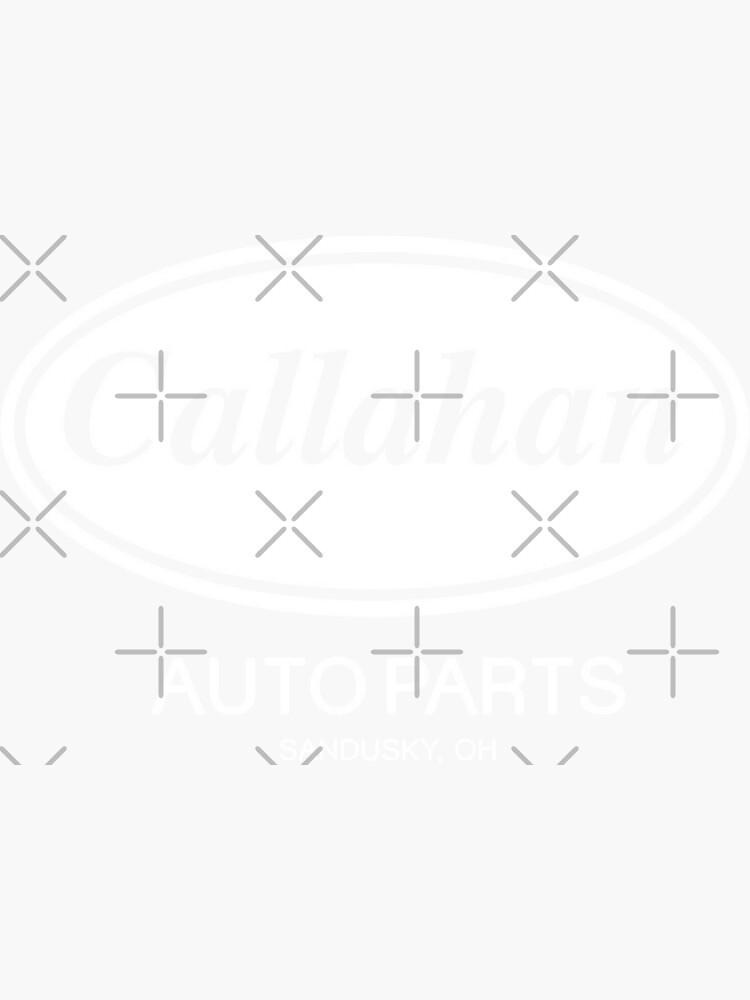 "Callahan" Sticker for Sale by jordan5L | Redbubble