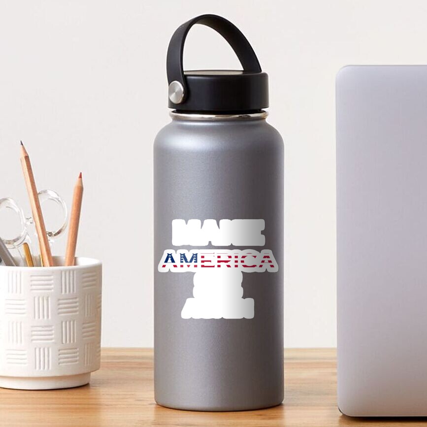 "MAKE AMERICA SAFE AGAIN! COVID19" Sticker for Sale by KingoC | Redbubble
