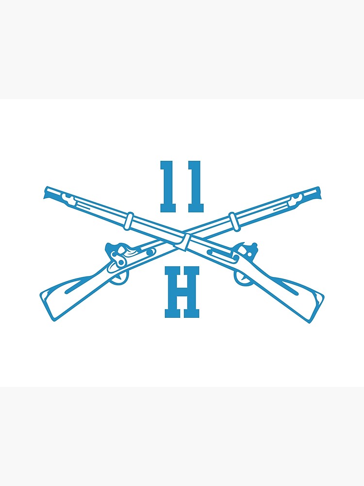 "Army MOS 11H Heavy Anti Armor Weapons Infantryman Crossed Rifles ...