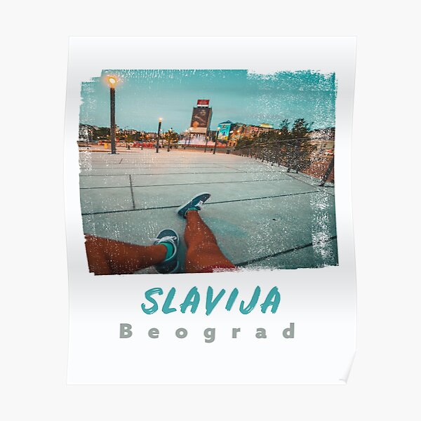 "SUMRAK U BEOGRADU" Poster for Sale by rasa78 | Redbubble