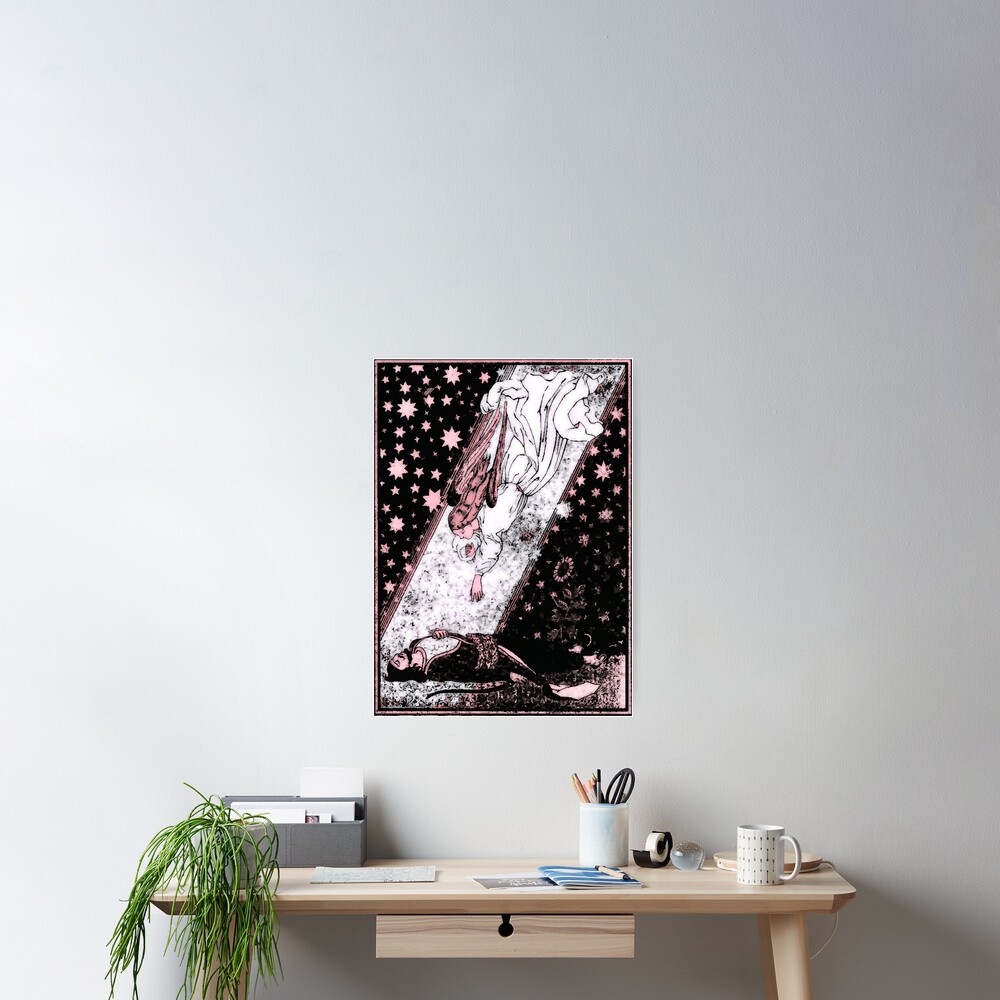 "Vintage Savior Angel Monotone" Poster by noveltiko | Redbubble