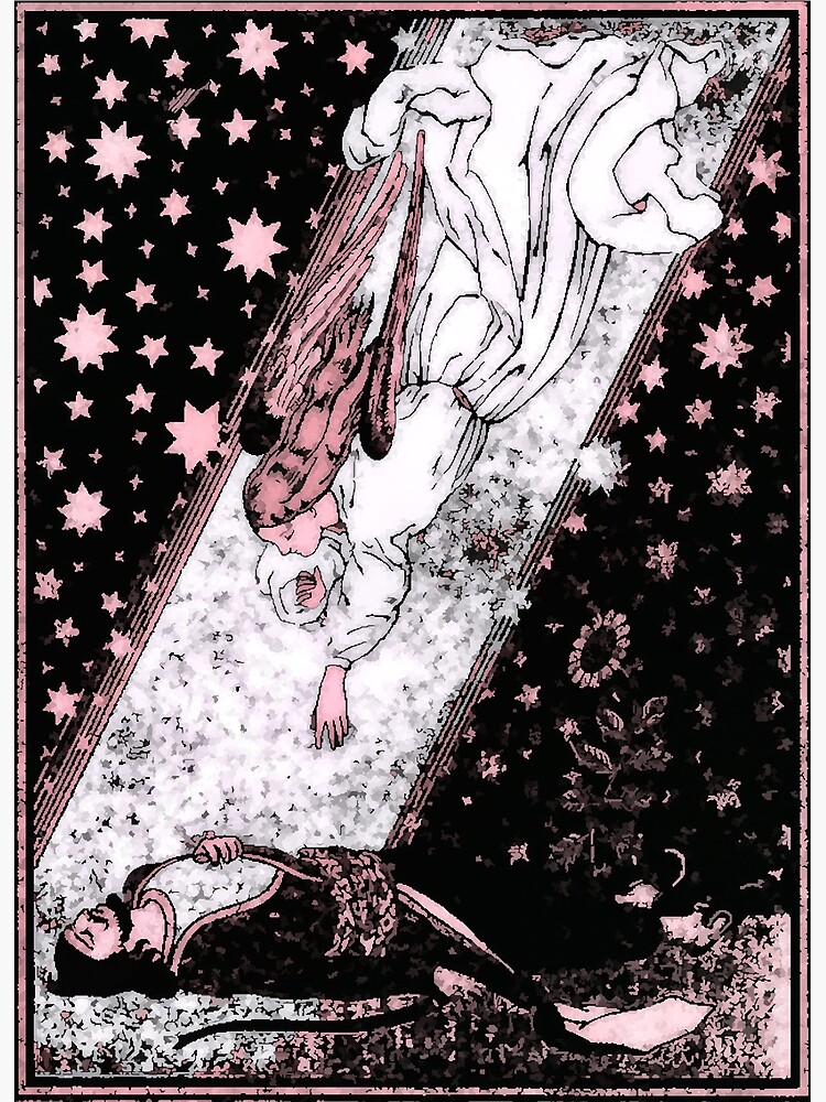 "Vintage Savior Angel Monotone" Poster by noveltiko | Redbubble