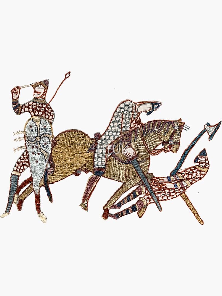"Bayeux Tapestry" Sticker for Sale by HTUK | Redbubble