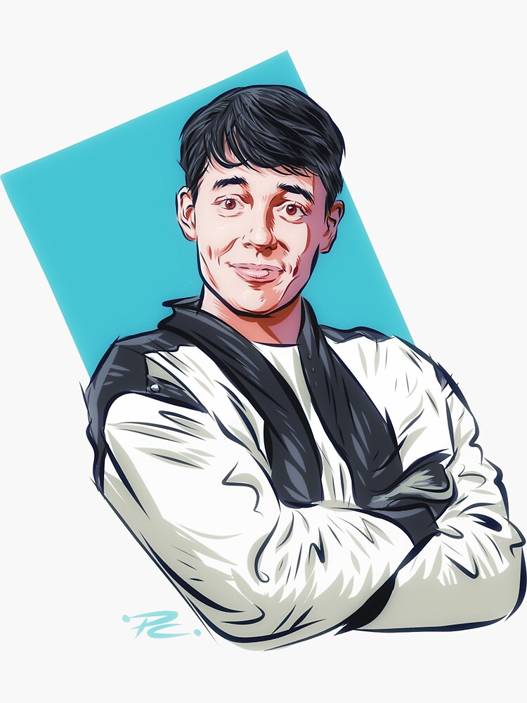 "Matthew Broderick - An illustration by Paul Cemmick" Sticker by ...