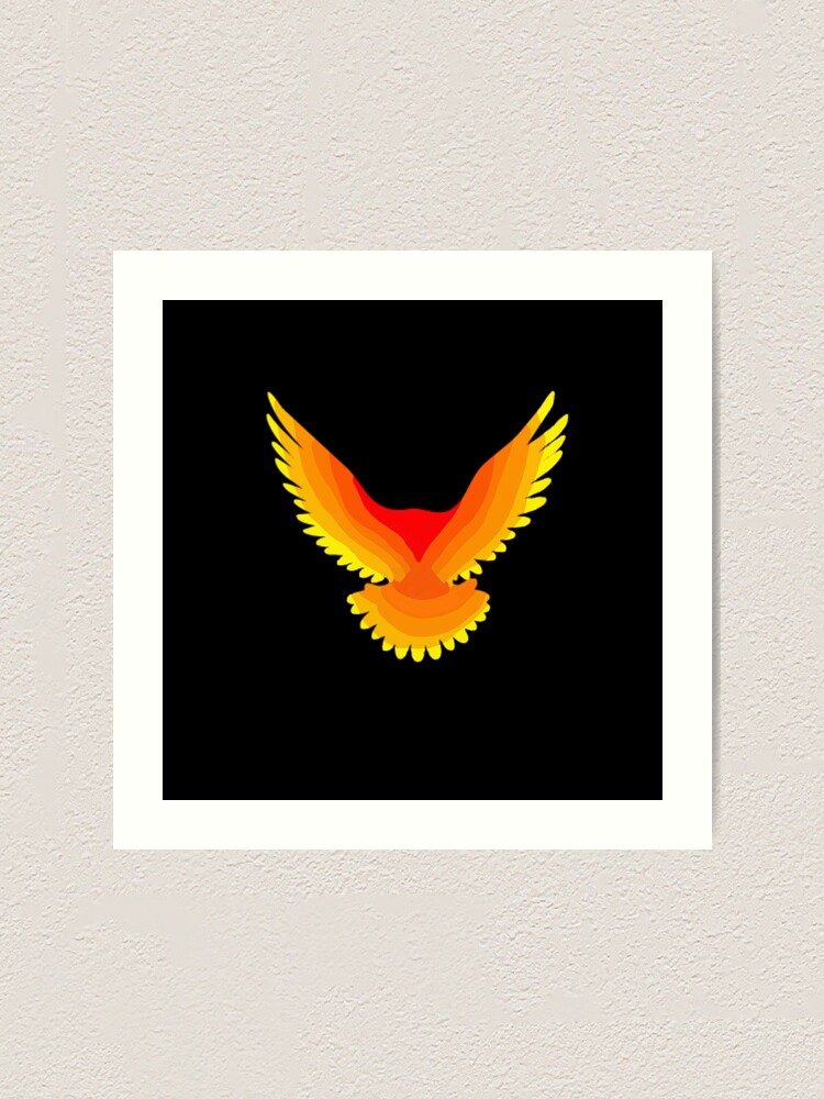 "Minimalist Phoenix" Art Print by thepinecones | Redbubble