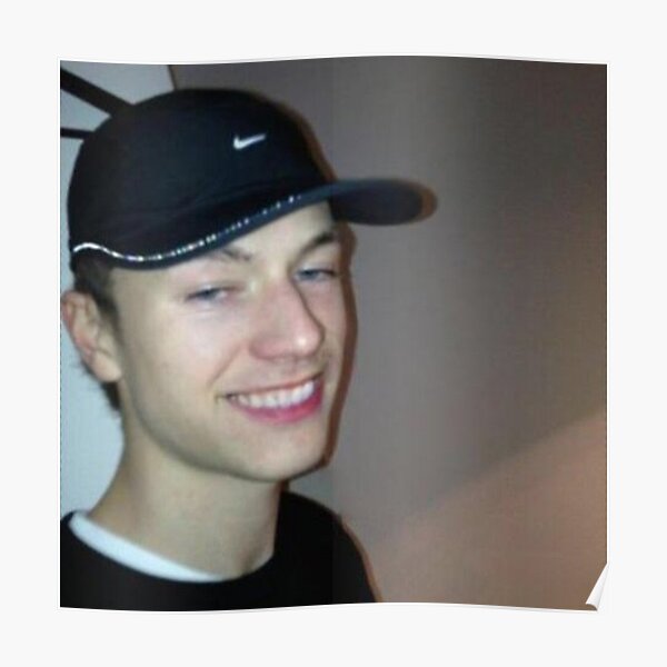 "bladee gang happy smiling bladee desgin fun family joy" Poster by ...