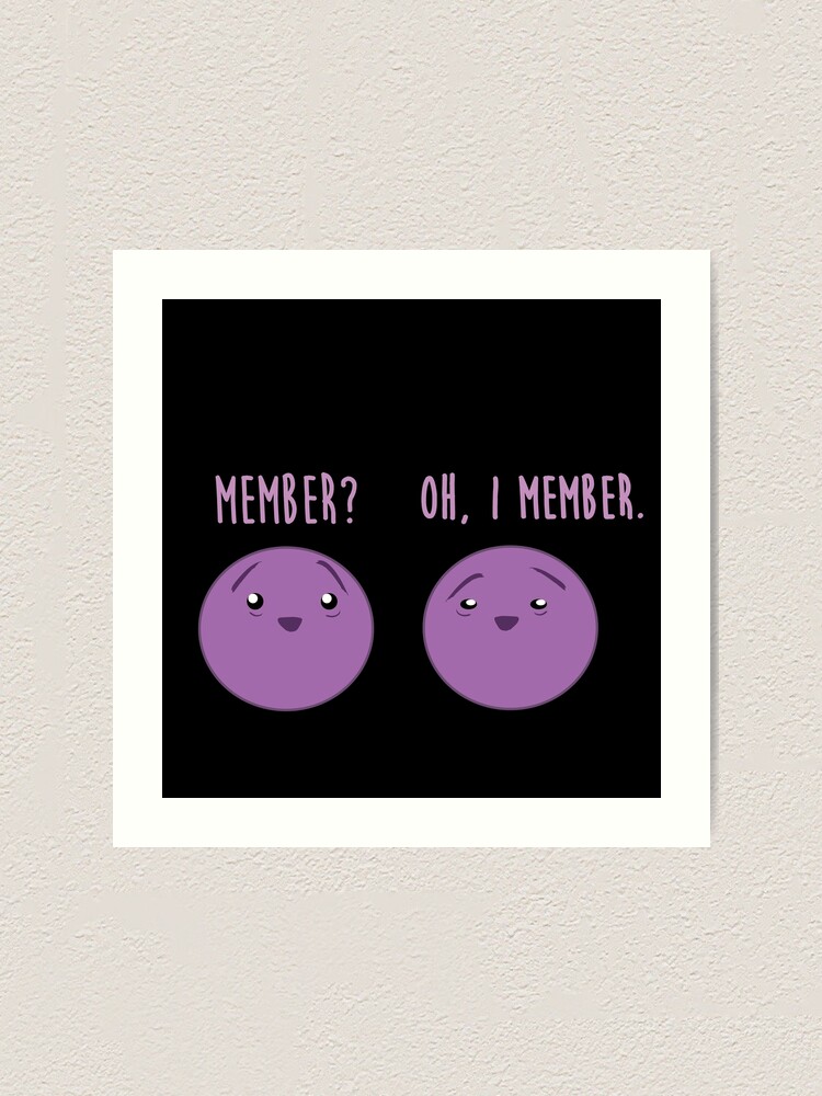 "Member Berries : Member Berry Southpark Fanart Print" Art Print for ...