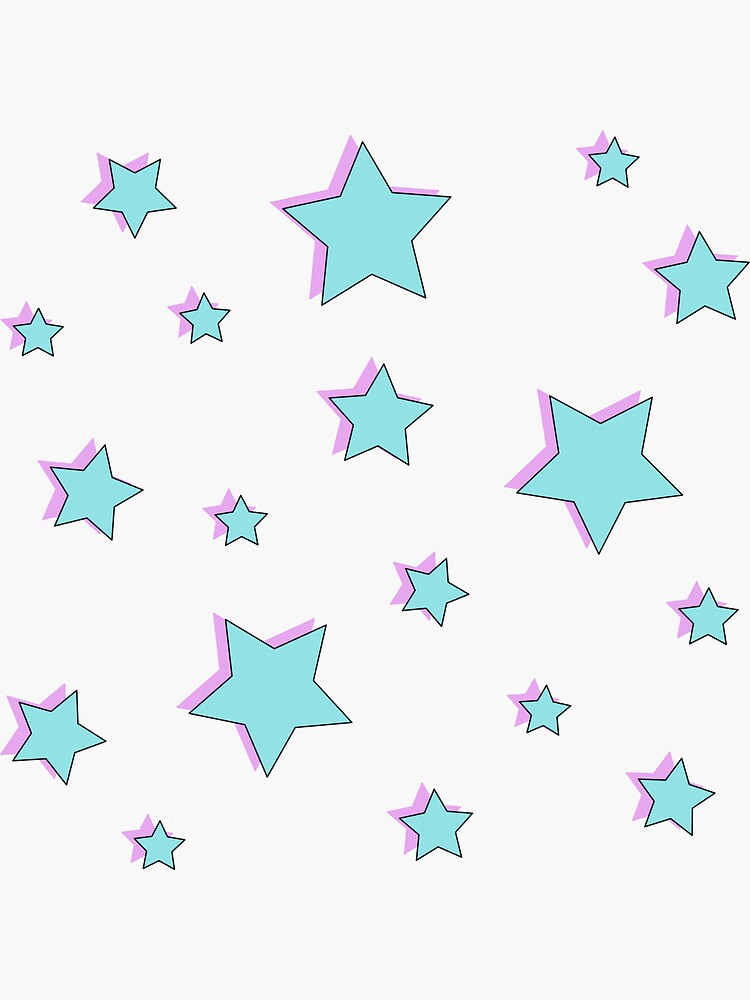 "90s Star Pack" Sticker for Sale by alexis000 | Redbubble
