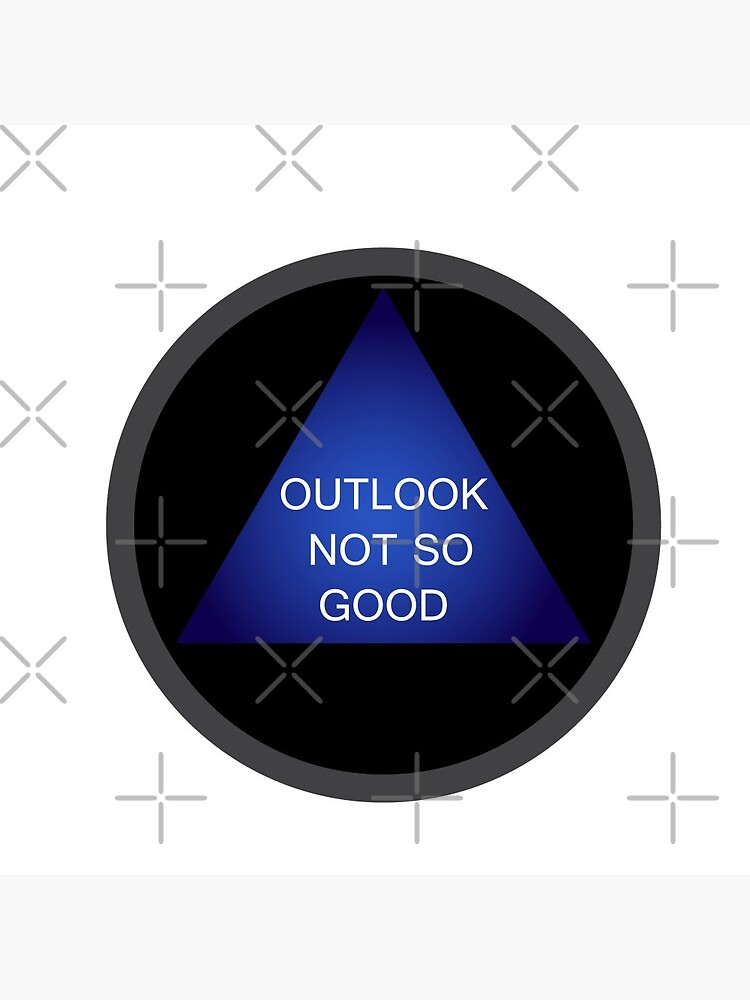"Magicball 8 | Outlook Not So Good Variant" Pin for Sale by ...