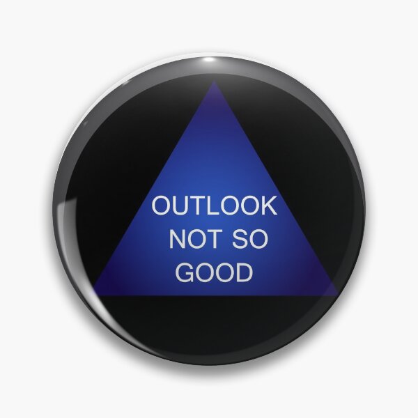 "Magicball 8 | Outlook Not So Good Variant" Pin for Sale by ...