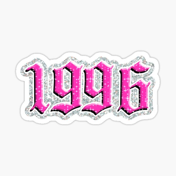 "1996 blingee" Sticker for Sale by discostickers | Redbubble