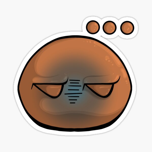 "Seriously Slime" Sticker for Sale by WinfredsArt | Redbubble