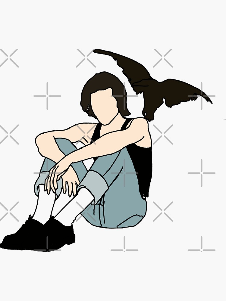 "Conan Gray Kid Krow" Sticker by ellafaith115 | Redbubble