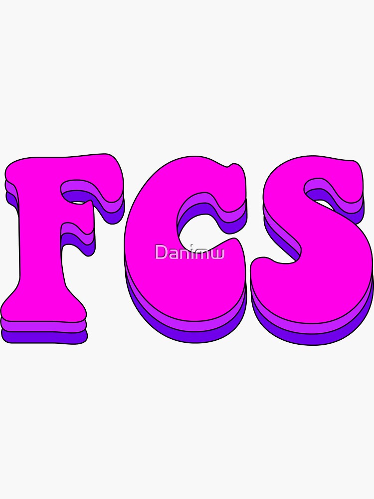 "FCS Hippie" Sticker for Sale by Danimw | Redbubble