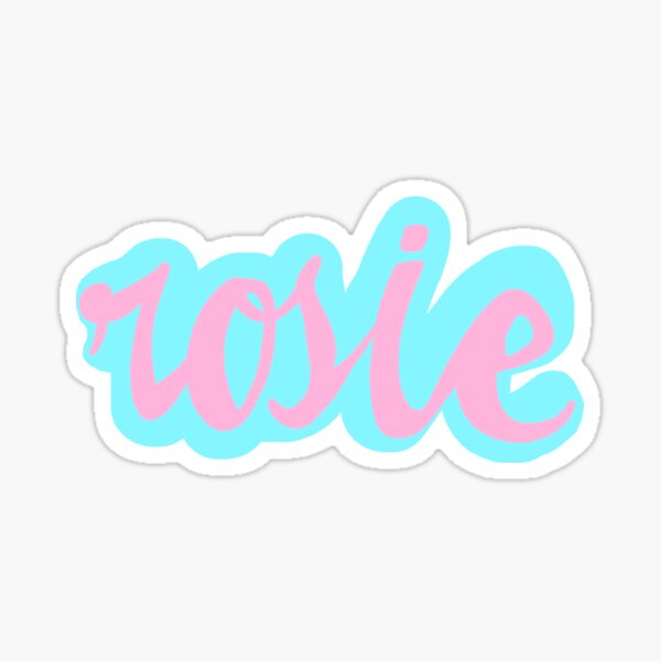"Rosie" Sticker by gigigibowicz | Redbubble