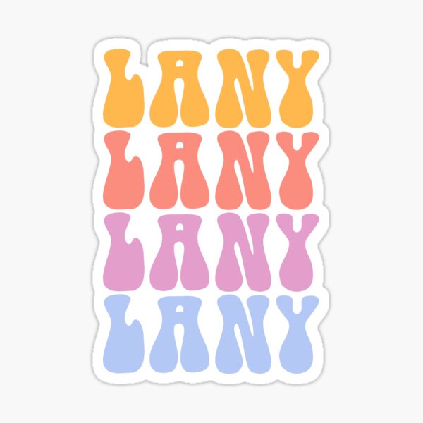 Lany Stickers | Redbubble