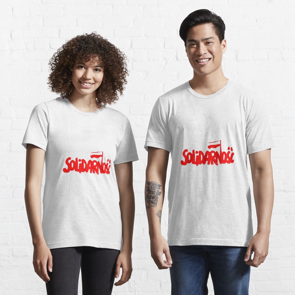 "Solidarnosc (Solidarity)" T-shirt for Sale by stevegw | Redbubble ...
