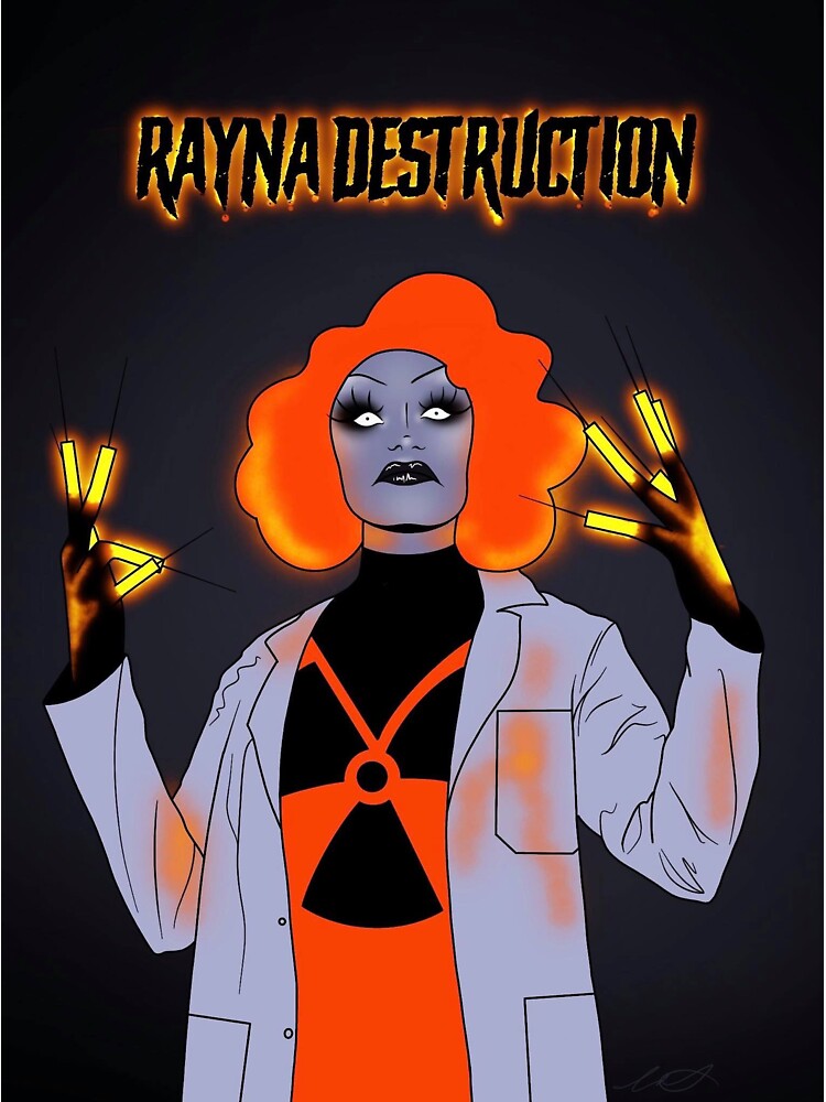 "Rayna Destruction Poster " Sticker for Sale by raynadestruct | Redbubble