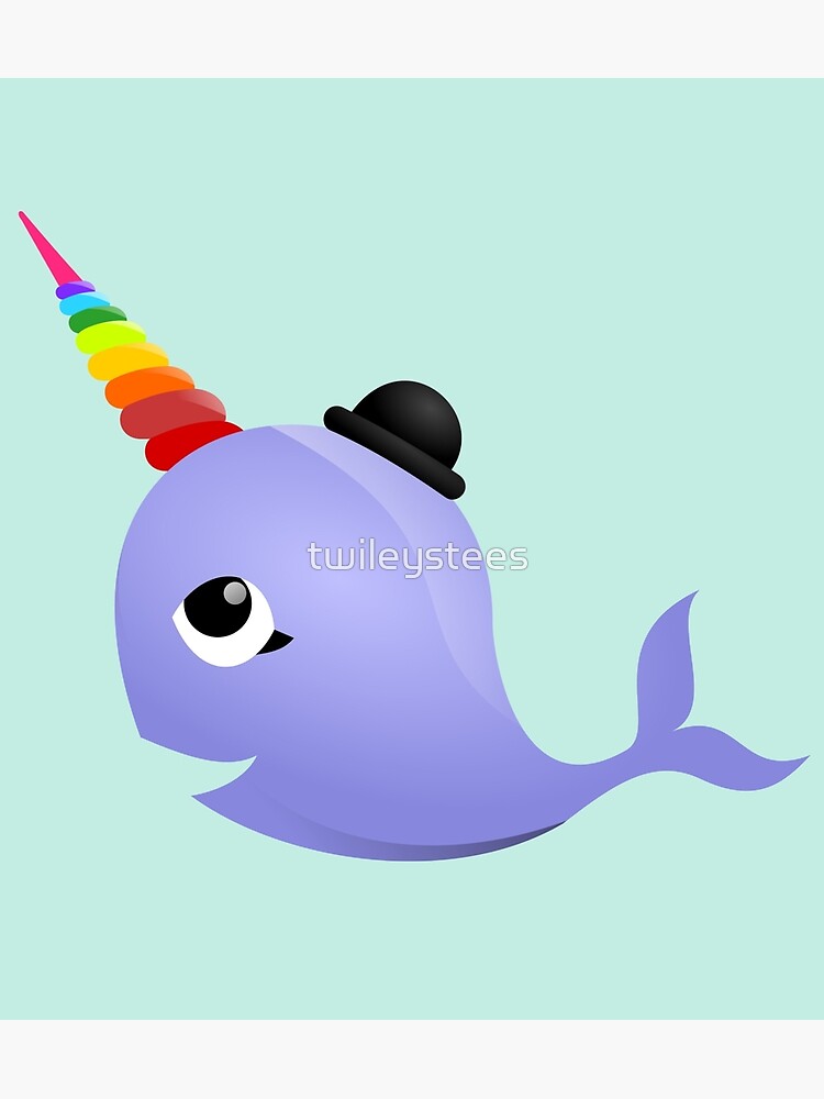 "Narwal" Poster for Sale by twileystees | Redbubble