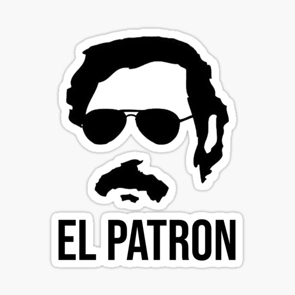 "El Patron" Sticker by Luigi-Jekan | Redbubble