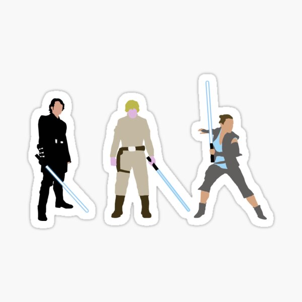 "Lightsaber Legacy" Sticker for Sale by raybixon | Redbubble