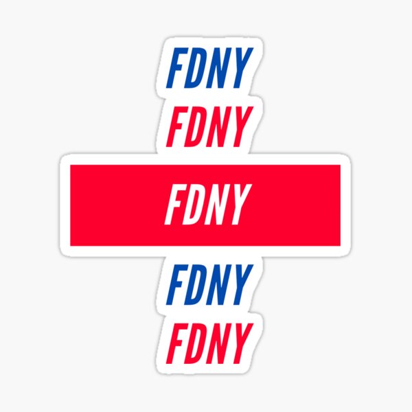 Fdny Stickers | Redbubble
