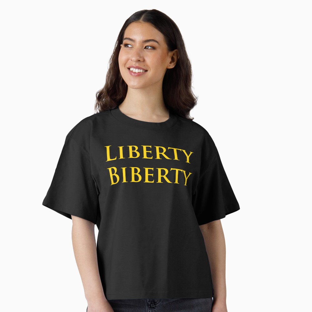 "Liberty Biberty" Essential T-Shirt for Sale by muskitt | Redbubble