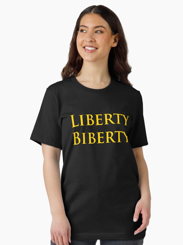 "Liberty Biberty" Essential T-Shirt for Sale by muskitt | Redbubble