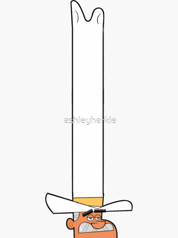 "Doug Dimmadome" Sticker for Sale by ashleyherkie | Redbubble