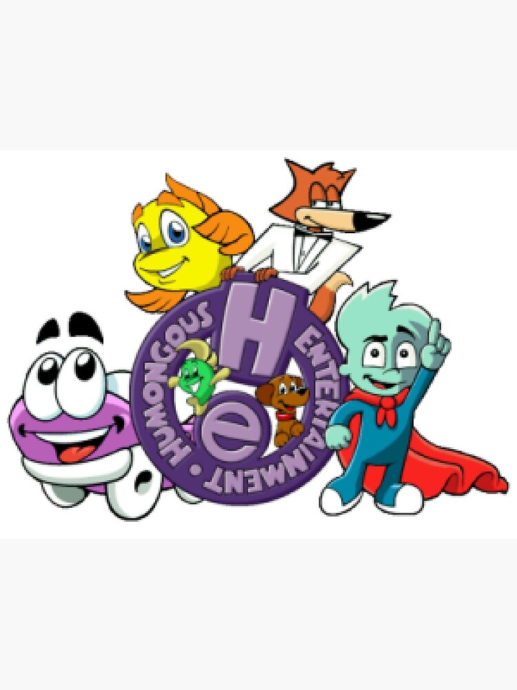 "Humongous Entertainment Characters" Art Print for Sale by ...