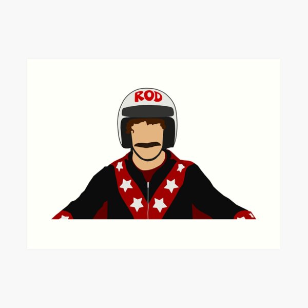 "Rod Kimble: Stuntman Extraordinaire " Art Print for Sale by colbymoldy ...