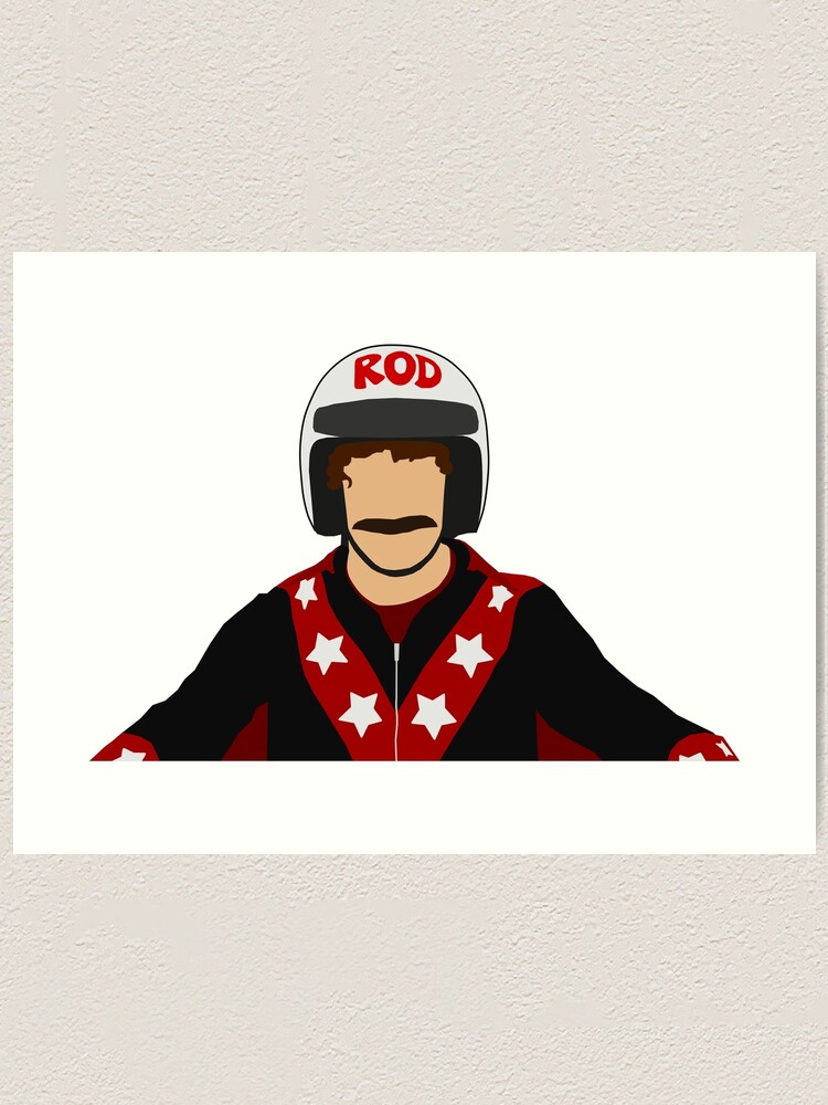 "Rod Kimble: Stuntman Extraordinaire " Art Print for Sale by colbymoldy ...