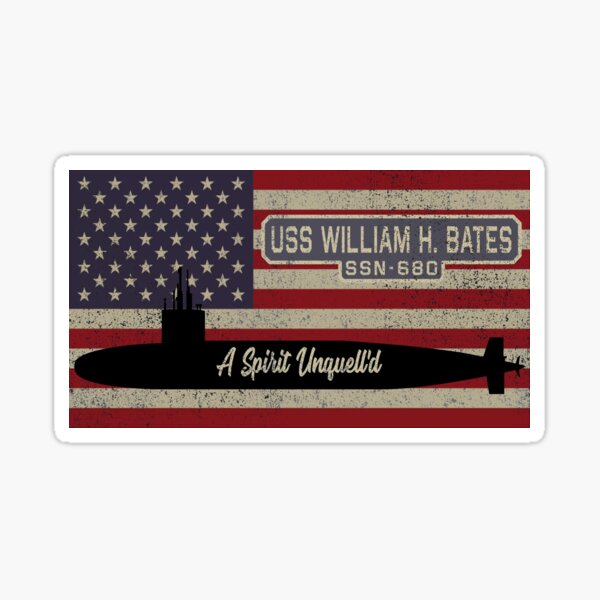 "USS William H Bates SSN-680 Sturgeon Class Nuclear Attack Submarine ...