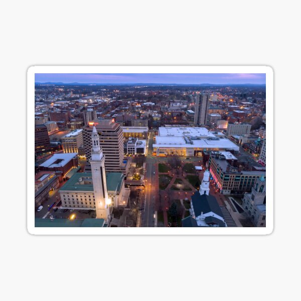 "Springfield, Massachusetts" Sticker by mattmacpherson | Redbubble