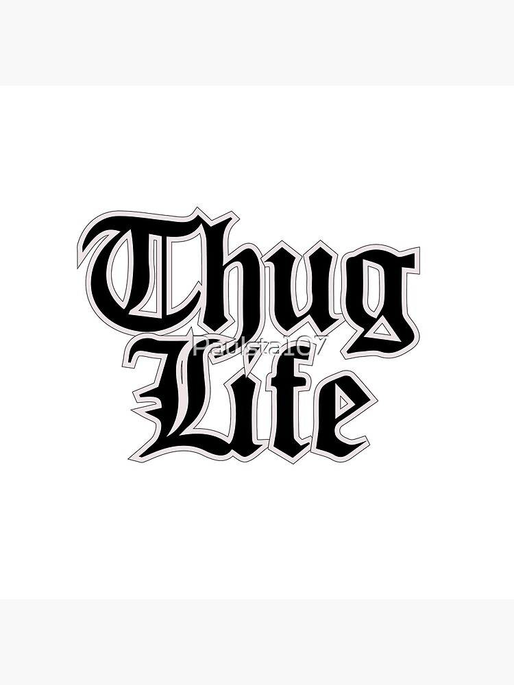 "Thug life logo" Tote Bag for Sale by Paulsta107 | Redbubble